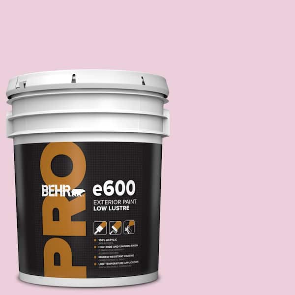 BEHR PRO 5 gal. #M130-2 Creamy Freesia Low Luster Exterior Paint ...