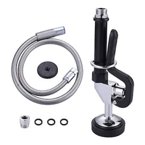 WOWOW 7/8-20UNEF Pre Rinse Sprayer with Gray Handle Rubber Nozzles for ...