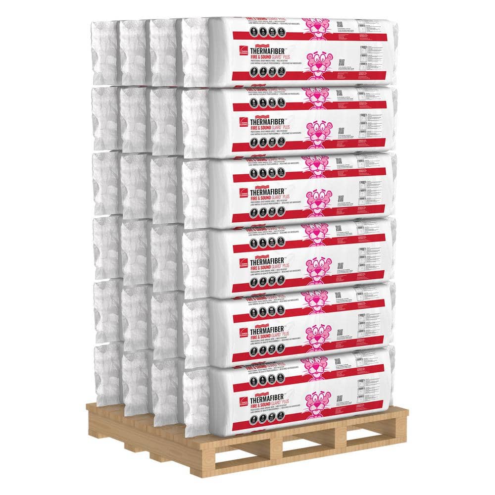 Owens Corning R-23 Thermafiber Fire and Sound Guard Plus Mineral Wool ...