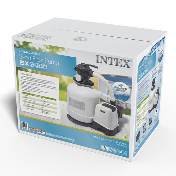 Intex 16 Krystal Clear Sand Filter System w Pump