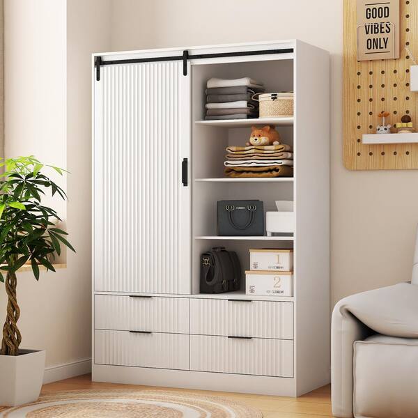 Wood storage cabinets with doors and shelves store