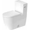 Duravit ME by Starck One-Piece 1.28 GPF Single Flush Elongated Toilet ...