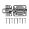 Ajustlock 2-1/2 in. Stainless Steel Self-Adjustable Barrel Bolt Lock ...
