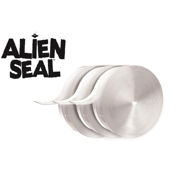 As Seen on TV Alien Seal 1.4 in. x 49 ft. Transparent Anti-Draft ...
