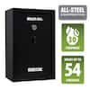 Siege 54-Gun Fireproof with Electronic Lock Gun Safe, Black HDS5534-30 ...