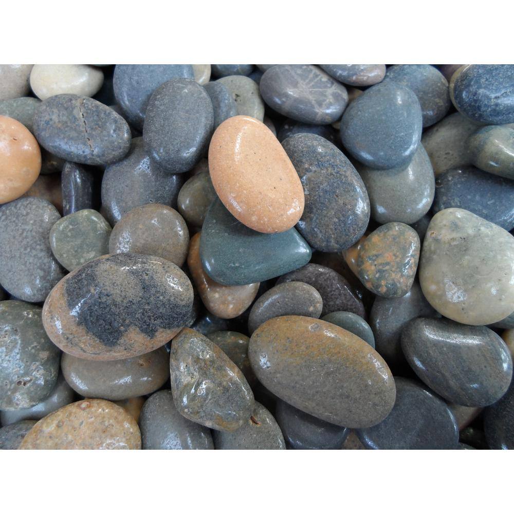 Baja Peninsulas Machine Polished Mexican Beach Pebbles 1/4 to 1/2 in. 0 ...