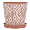 Trendspot 8 in. Dayo Ceramic Planter ECR01661S-08O - The Home Depot