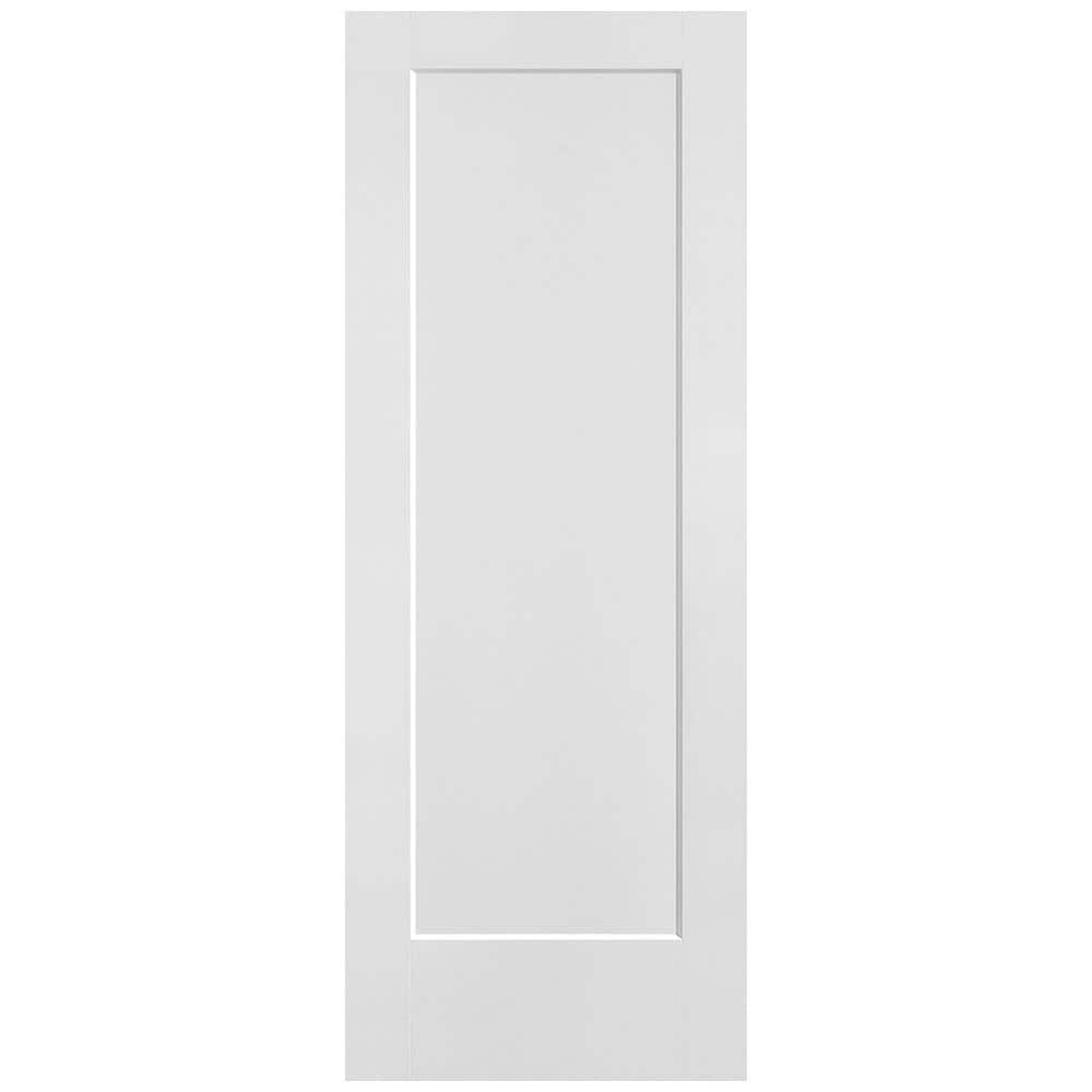 Masonite 30 in. x 80 in. 1-Panel Lincoln Park Single Bore Hollow Core ...