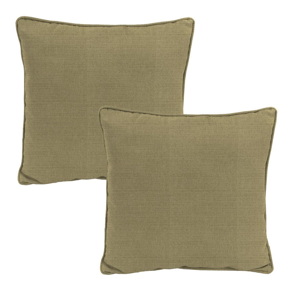 Jordan Manufacturing 19 in. L x 19 in. W x 7 in. T Square Outdoor Throw ...