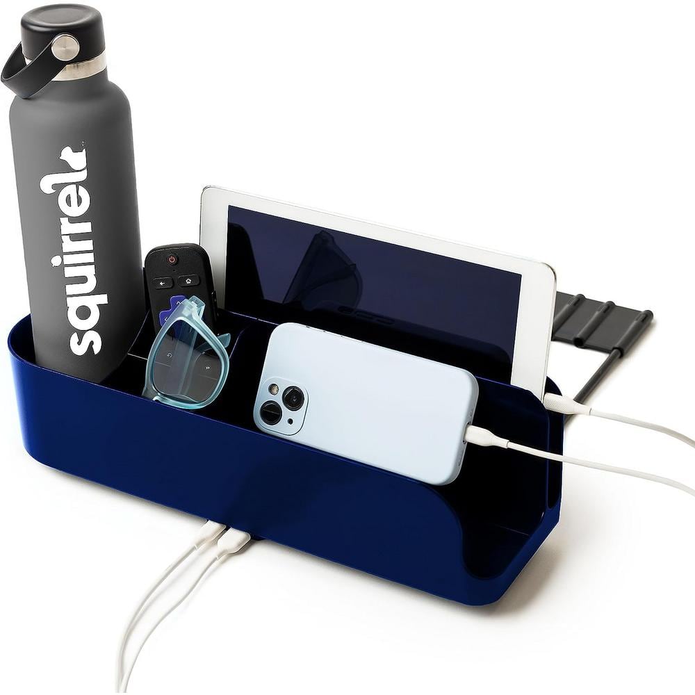 Bedside Perch - USB-C and USB-A Charging Bedside Caddy, Bed Table Tray ...