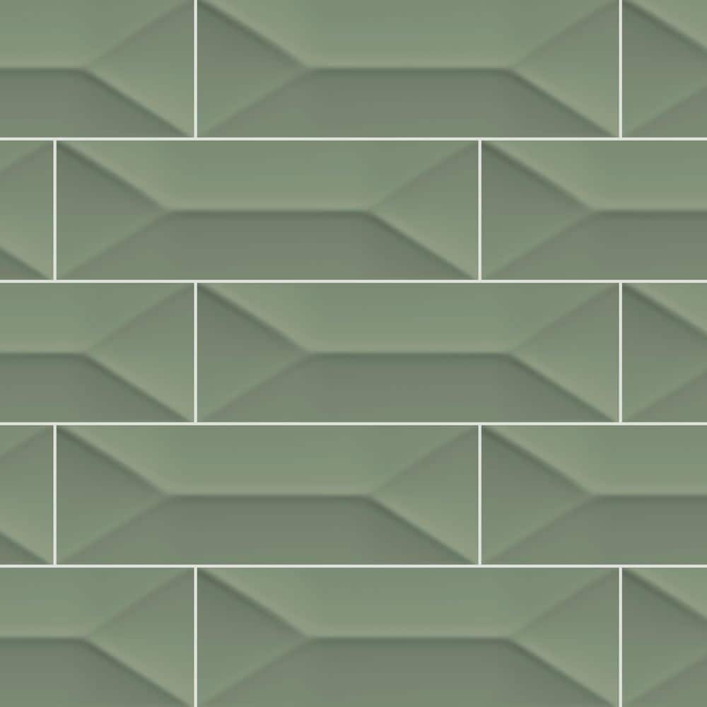 Daltile LuxeCraft Chronos Glossy 4-1/4 in. x 12-7/8 in. Glazed Ceramic ...