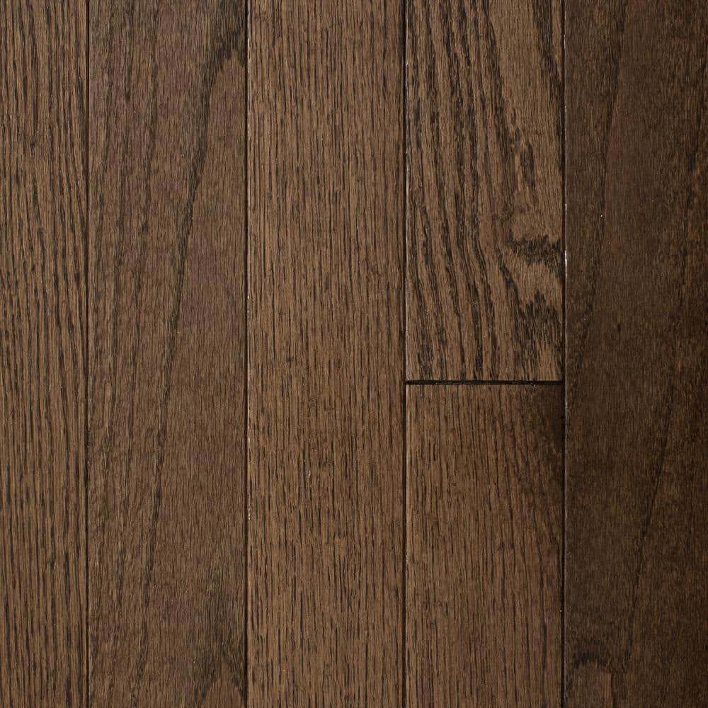 Blue Ridge Hardwood Flooring Bourbon Oak 3/4 in. T x 2-1/4 in. W Smooth ...