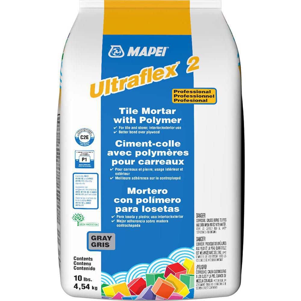 Mapei 10 lb. Ultraflex 2 Gray Mortar 2905805 - The Home Depot