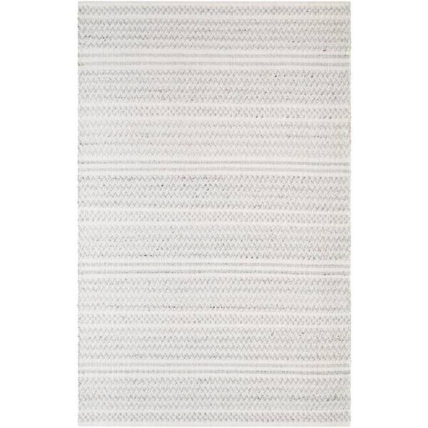 Livabliss Mardin Slate/Cream Ombre 4 ft. x 6 ft. Indoor Area Rug ...