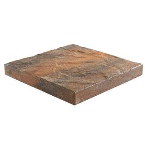 Pavestone Taverna 16 in. L x 16 in. W x 50 mm H Square Yukon Concrete ...