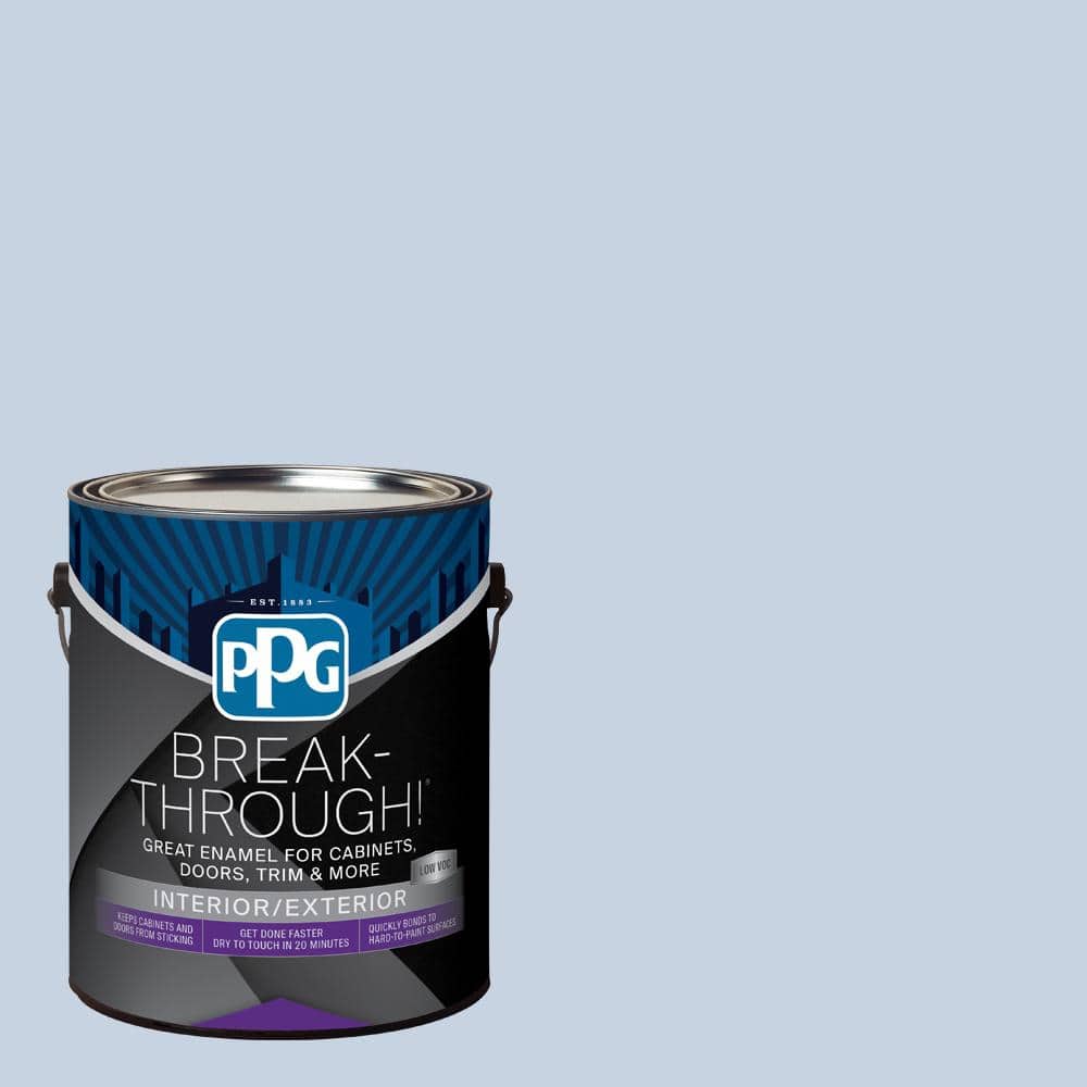 Break-Through! 1 gal. PPG1162-2 Stratosphere Satin Door, Trim & Cabinet ...