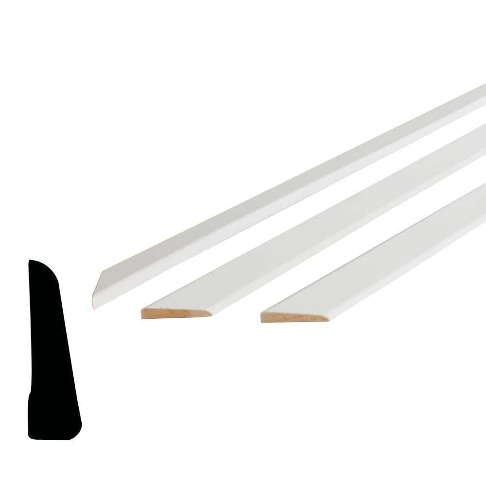 PFM WM3303 5/8 in. x 2 in. x 84 in. Primed Finger-Jointed Pine Casing ...
