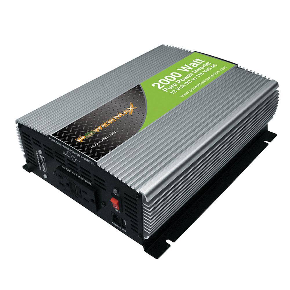 Powermax 2000-Watt Pure Power Inverter PMX-2000 - The Home Depot
