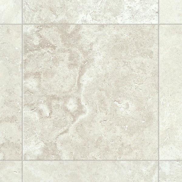 Merola Tile Echoes Light 24 in. x 24 in. Porcelain Floor and Wall Tile ...