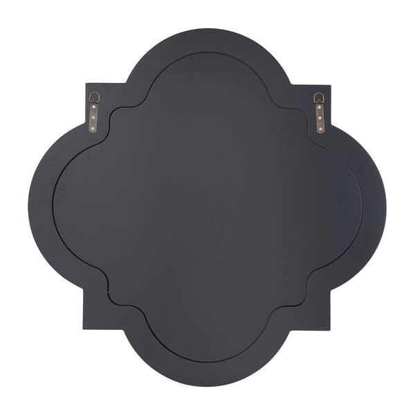 Silver Quatrefoil Mirror