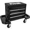 Pro-Lift Mechanic Roller Seat with Tool Box - 3-Drawer Rolling Tool ...