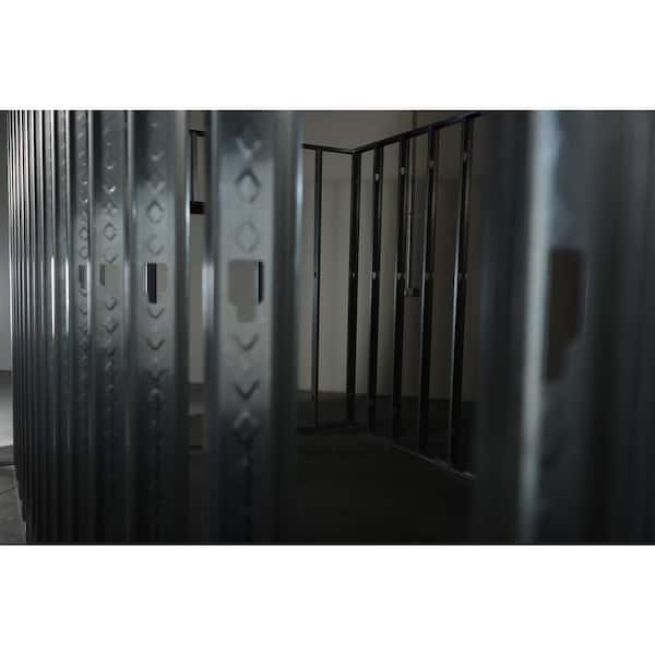 ClarkDietrich ProTRAK 25 3-5/8 in. X 10 ft. 25-Gauge EQ Galvanized ...