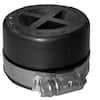 JONES STEPHENS 3 in. Flexible PVC Standard Test Cap for Cast Iron and ...