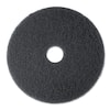 3M High Productivity Floor Pad 7300, 20 in. Dia, Black, (5-Carton ...