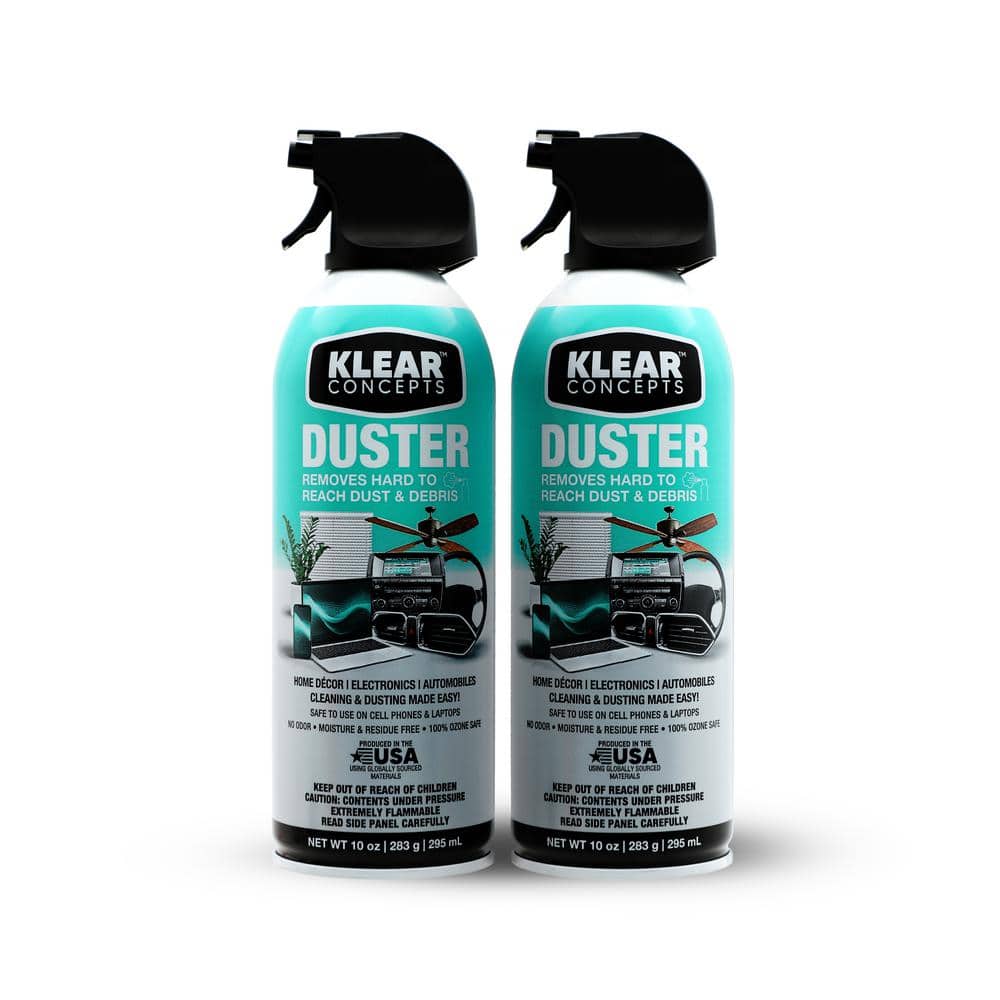 10 oz. KHD Compressed Air Duster for Cleaning, 100% Ozone Safe (Pack of ...