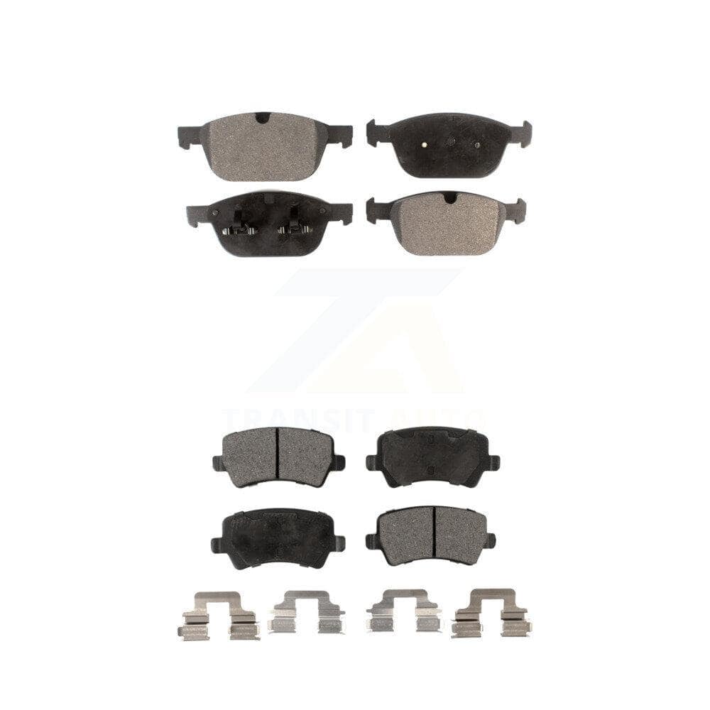 TEC Front Rear Ceramic Brake Pads Kit For 2010-2015 Volvo XC60 KTC ...