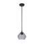 Globe Electric Harrow 8 in. 1-Light Matte Black Semi-Flush Mount ...