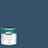 BEHR PREMIUM PLUS 1 qt. #MQ5-58 Velvet Rope Semi-Gloss Enamel Low Odor ...