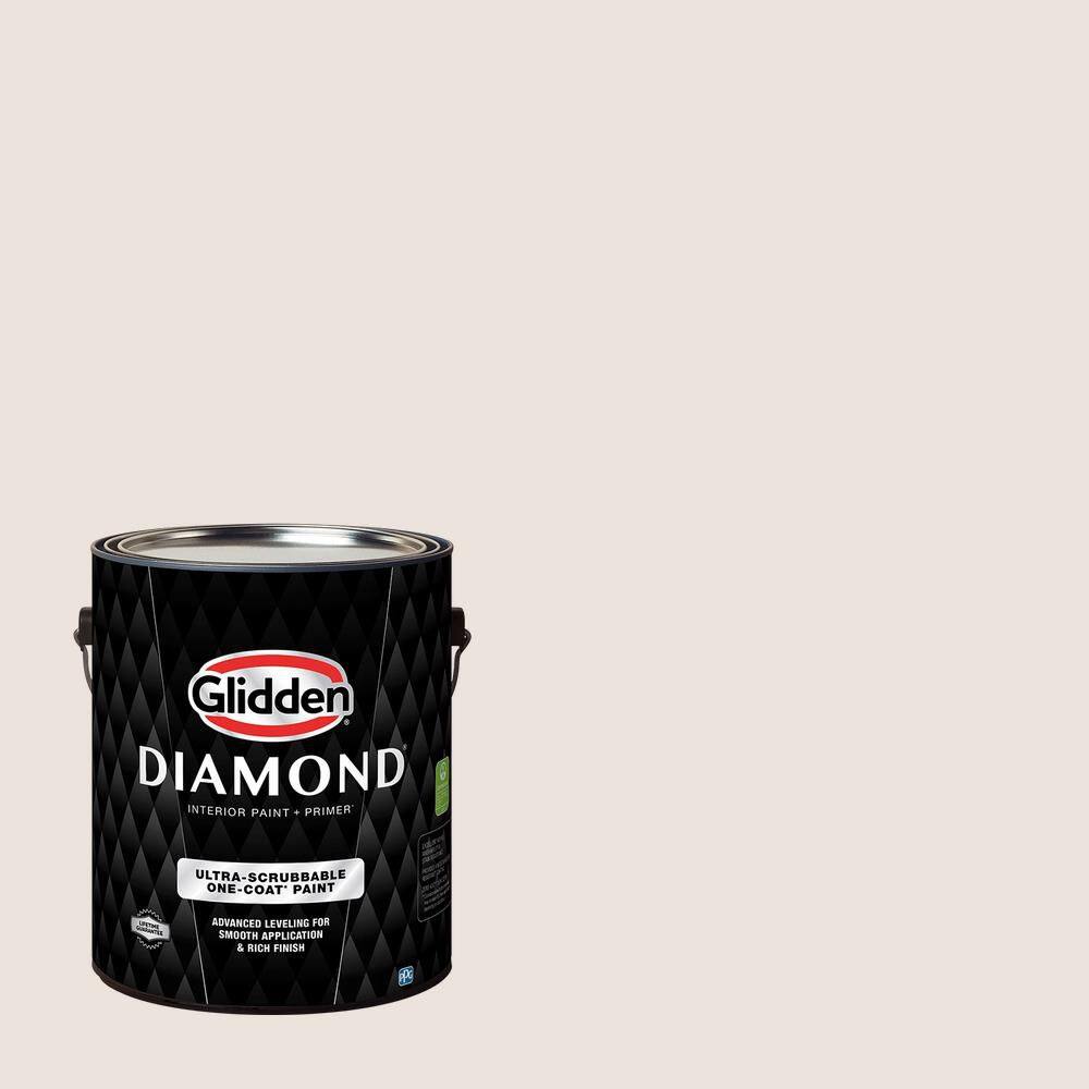 Glidden Diamond 1 gal. PPG1015-2 Stone Quarry Semi-Gloss Interior Paint ...