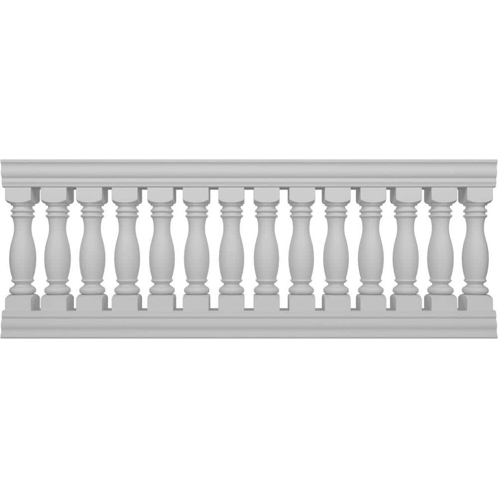 Ekena Millwork Fiberthane Embassy Balustrade 96 in. L x 38 in. H ...