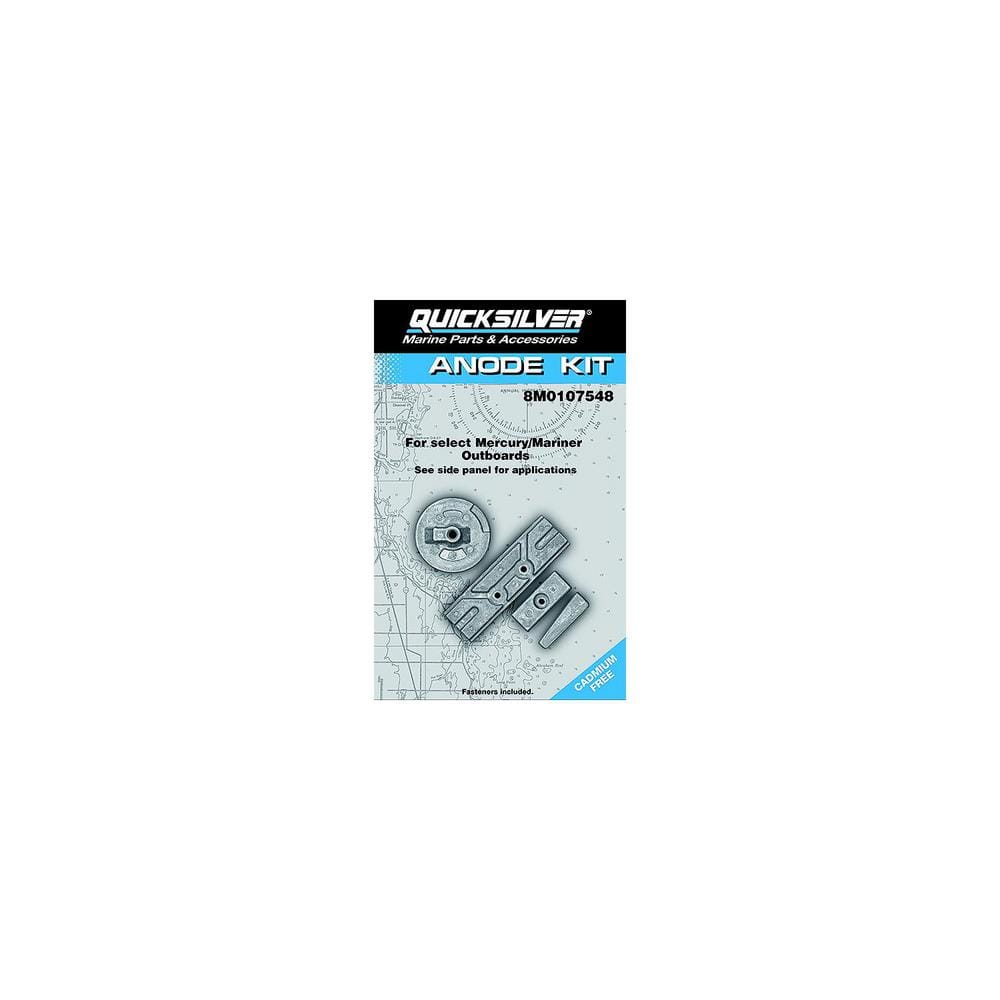 QUICKSILVER Aluminum Anode Kit for Select Mercury 75-150hp Outboards ...