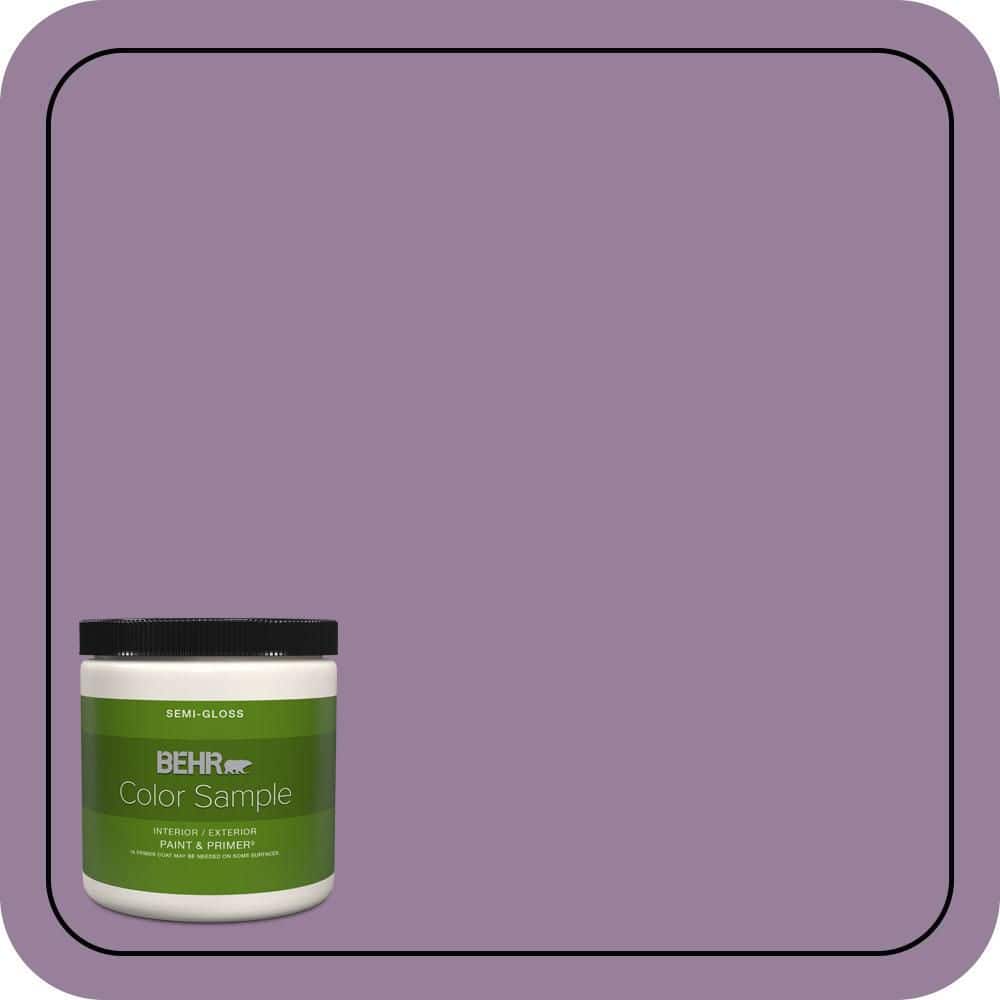 BEHR PREMIUM PLUS 8 oz. #670D-6 Mixed Berries Semi-Gloss Interior ...