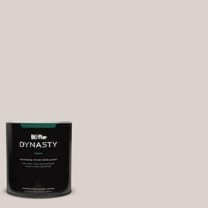 BEHR DYNASTY 8 oz. #N200-1 Moth Gray Semi-Gloss Enamel Stain-Blocking ...