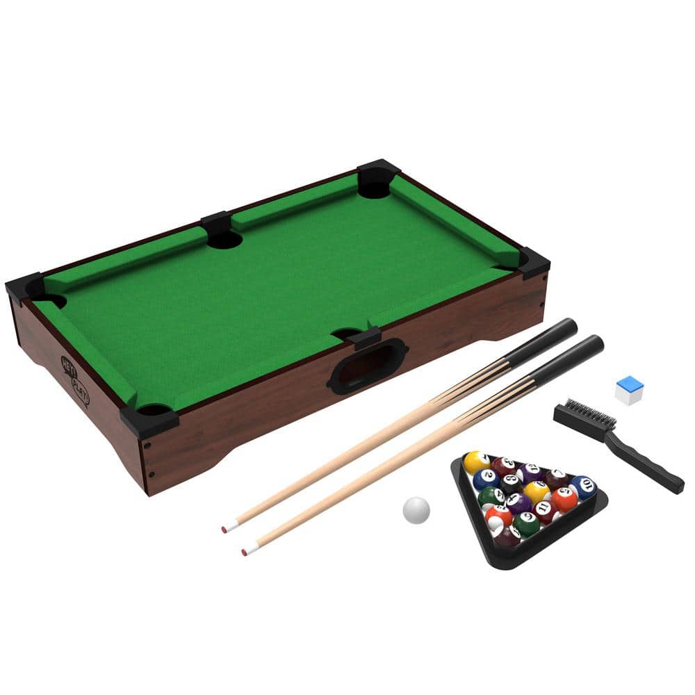 Trademark Mini Table Top Pool Table 15-3152 - The Home Depot