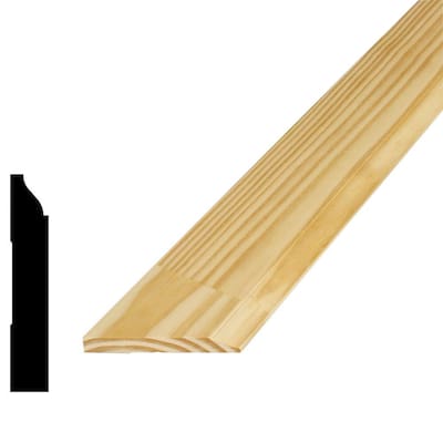 Alexandria Moulding WM 366 11/16 in. x 2-1/4 in. x 84 in. Finger ...