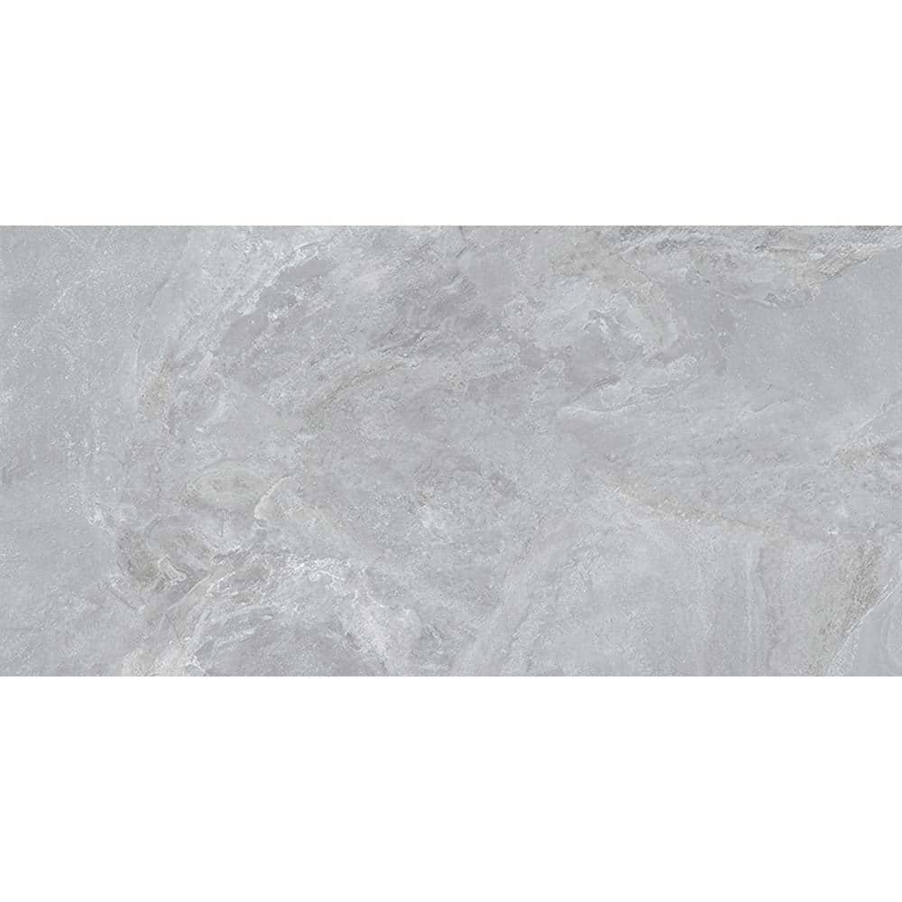 Apollo Tile Splendor Gray 4 in. x 0.41 in. Matte Porcelain Rectangular ...