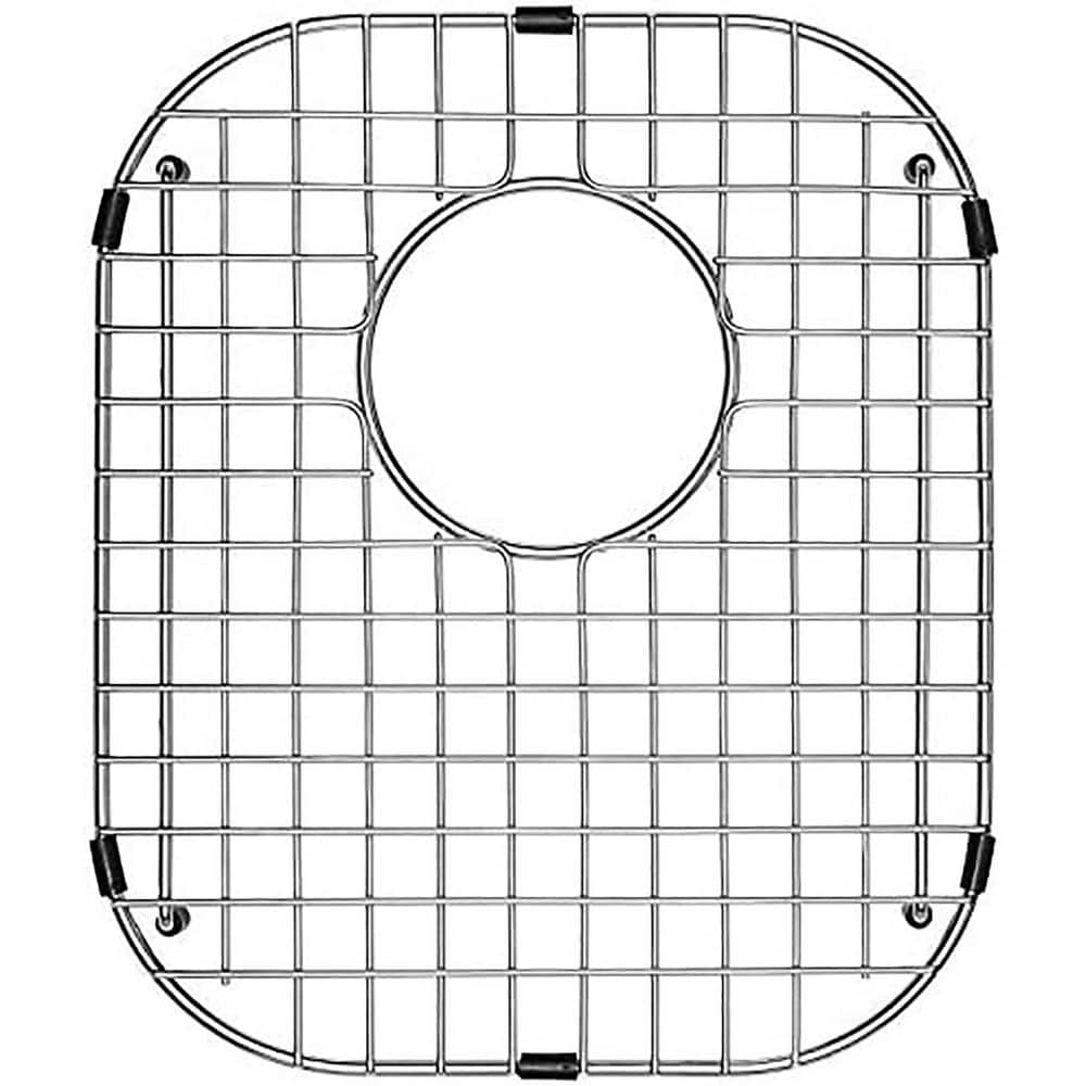 Anqtovp 12 in. L x 14 1/8 in. W Sink Protector Kitchen Sink Bottom Grid ...