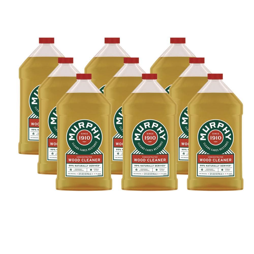 Murphy Oil Soap 32 oz. Original Wood Cleaner, Liquid, Bottle, 9/Carton CPC01163CT - The Home Depot