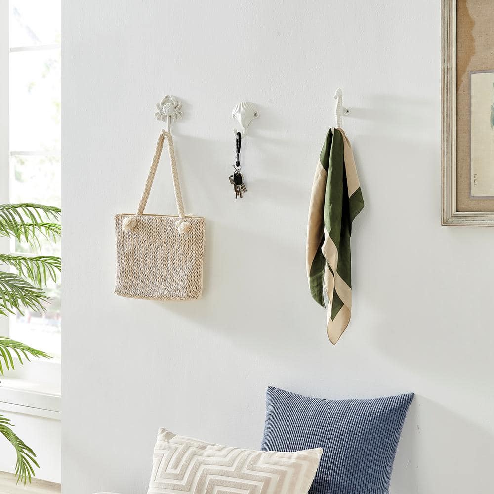 DANYA B White Cast Iron Nautical Ocean Figure Sculpture Decorative ...