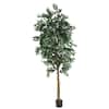 Nearly Natural 6 ft. Artificial Smilax Silk Tree 5267 - The Home Depot