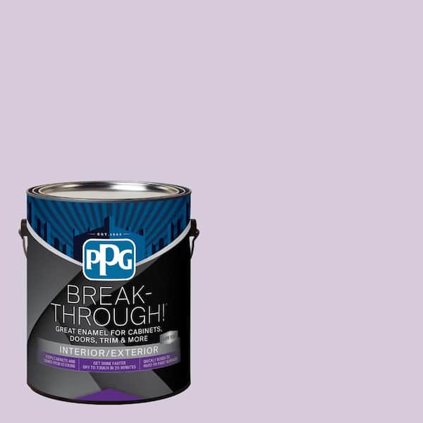 Have a question about Break-Through! 1 gal. PPG1176-3 Dusky Lilac Satin ...