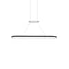 KUZCO Eerie 47 in. 1 Light 58-Watt Black Integrated LED Pendant Light ...