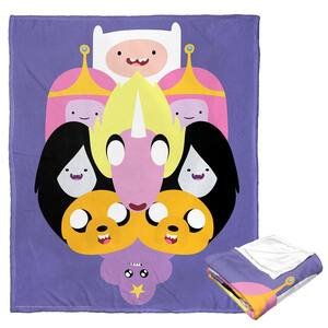 THE NORTHWEST GROUP Adventure Time Magic Ride Multi Color Silk Touch ...
