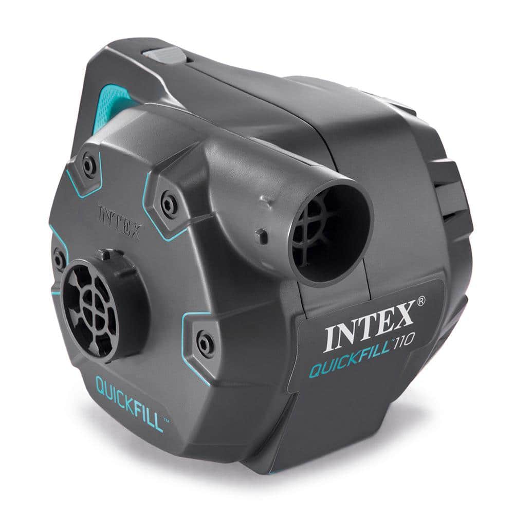 Intex Quick-Fill 120-Volt AC Electric Inflatable Pump Pool Toy-66643E ...