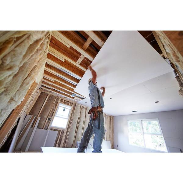 USG Sheetrock Brand 1/2 in. x 4 ft. x 8 ft. UltraLight Drywall ...