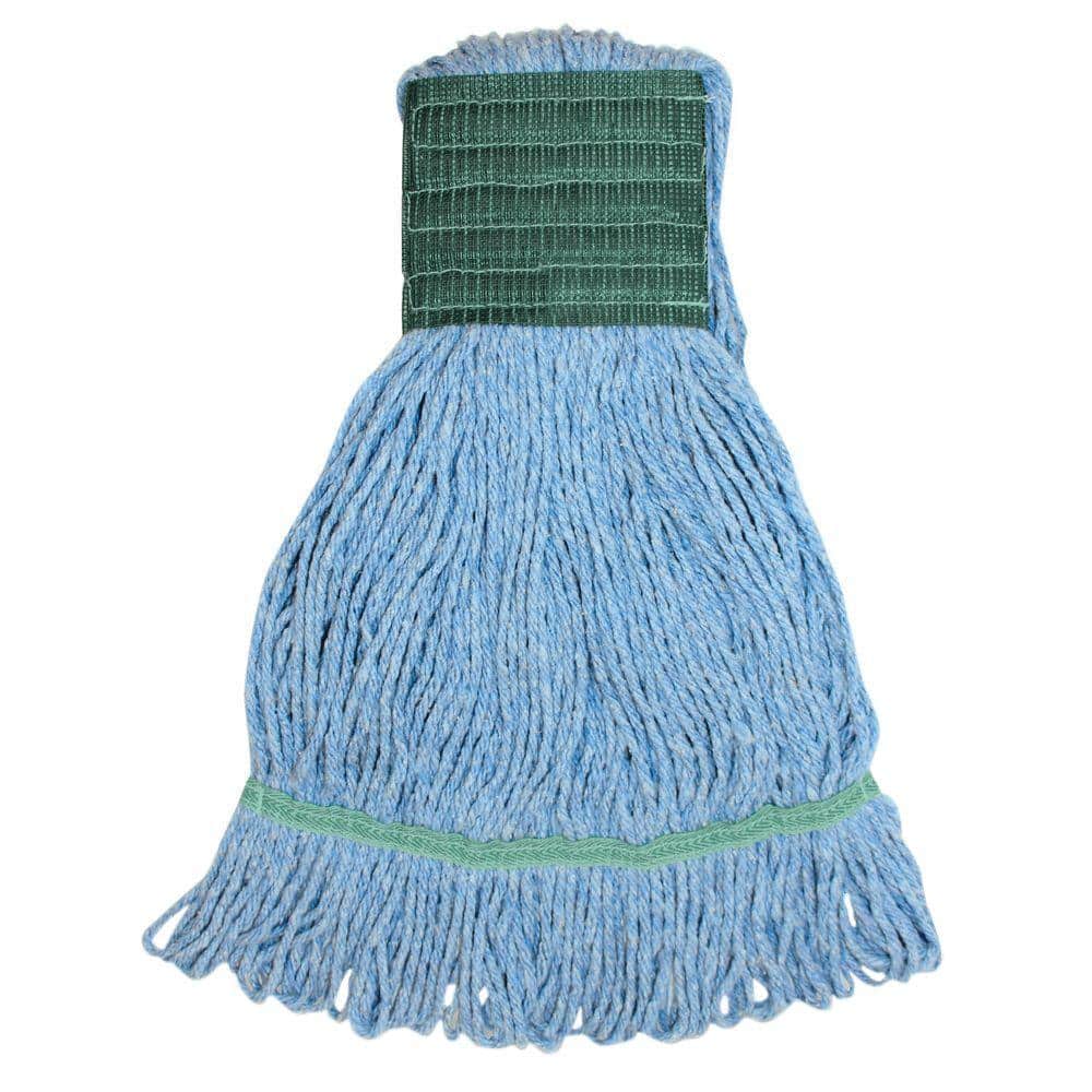 Genuine Joe Synthetic Blend Medium Rayon Cotton Mop Head GJOMBL5B - The ...